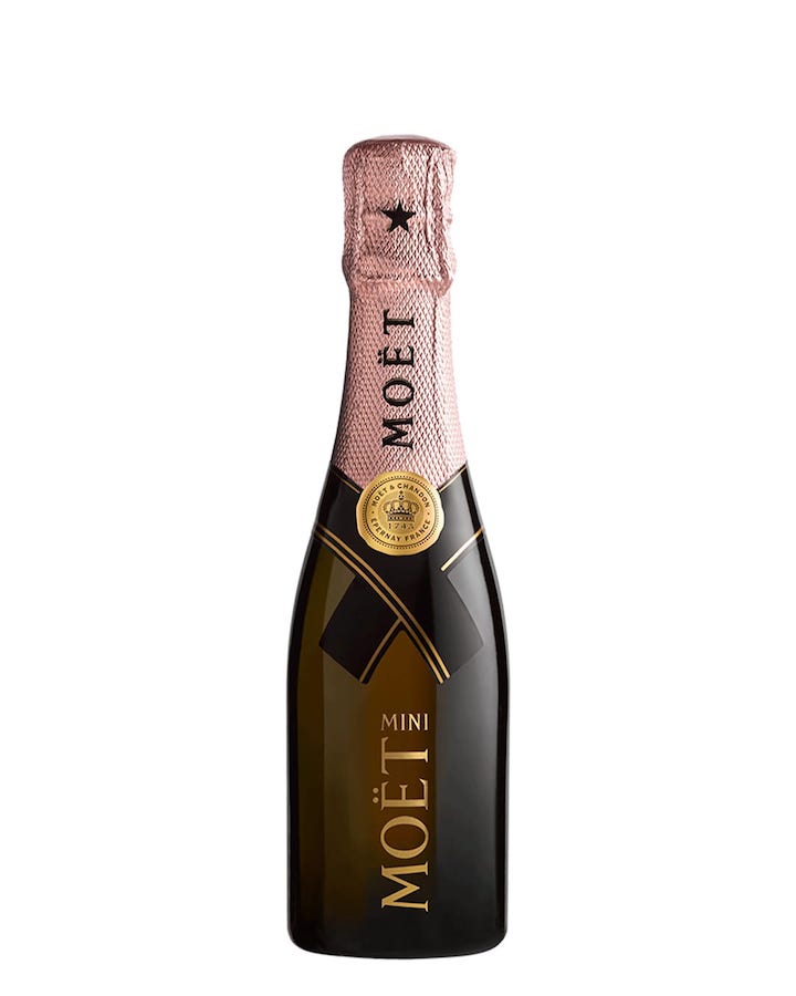 Moet and Chandon Brut Rose Imperial NV Champagne Mini Moet 20cl