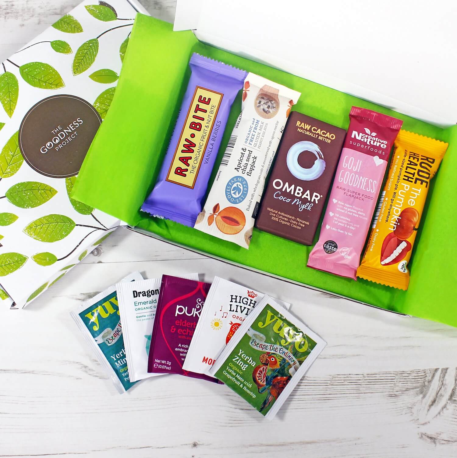 Your Letterbox Friendly Healthy Snack & Tea Box